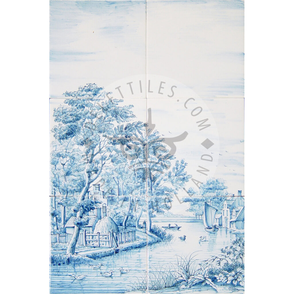 Landscape Murals I Panels Archives - Delft Tiles