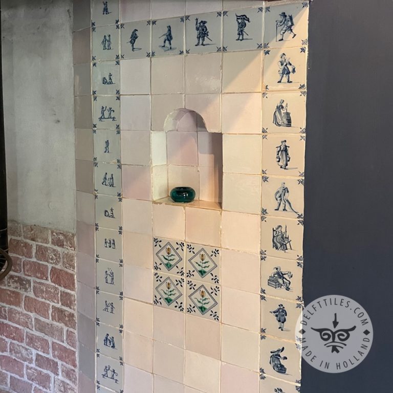 Craft People Tiles part 2 (AB2) - Delft Tiles