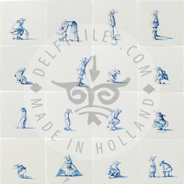 People & Children Tiles Archives - Delft Tiles