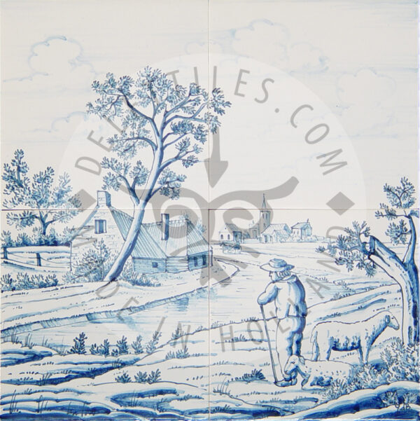 Landscape Murals I Panels Archives - Delft Tiles