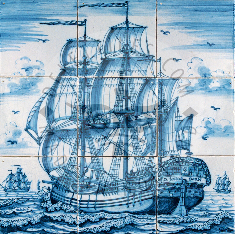 Ship panels I Panels Archives - Delft Tiles