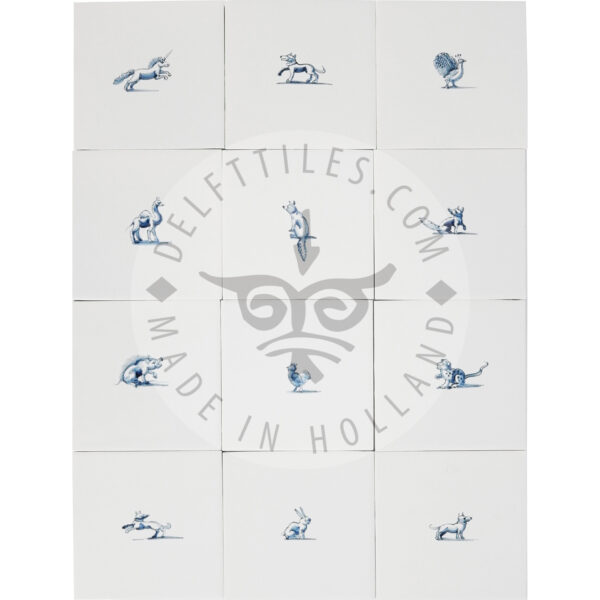 Animal Tiles Archives - Delft Tiles