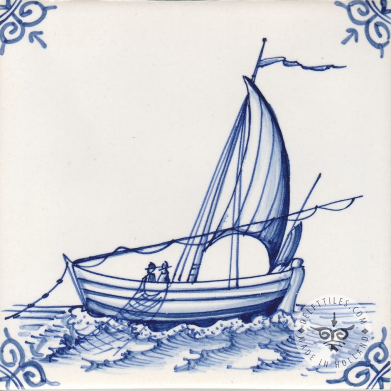 Boats Tiles (SB) - Delft Tiles