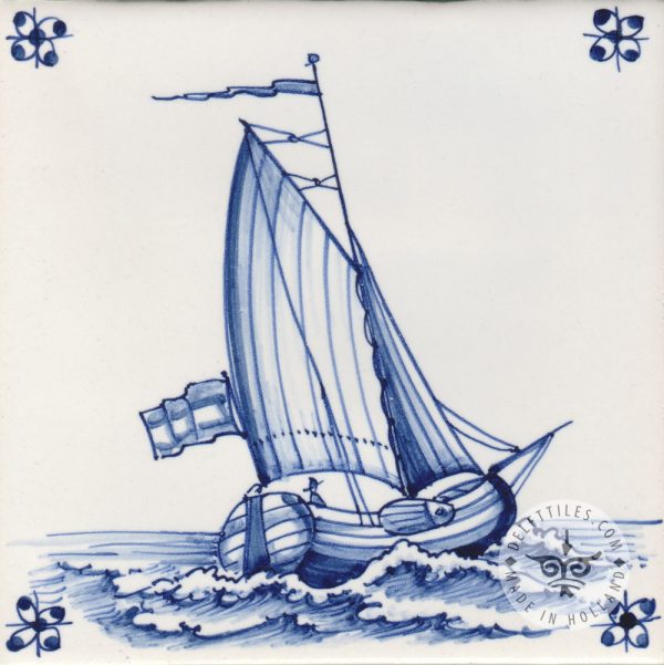 Boats Tiles (SB) - Delft Tiles