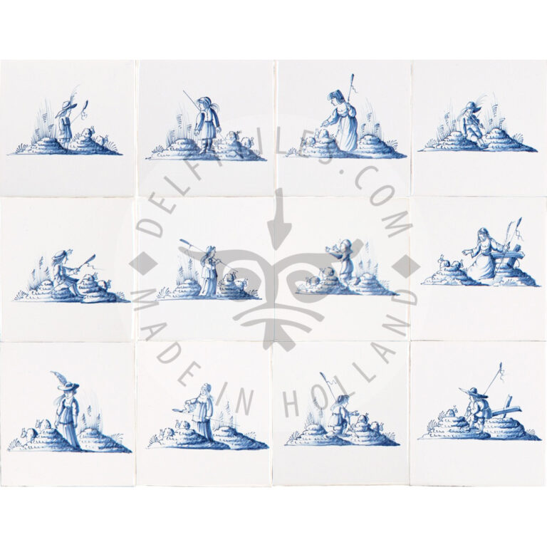 People & Children Tiles Archives - Delft Tiles