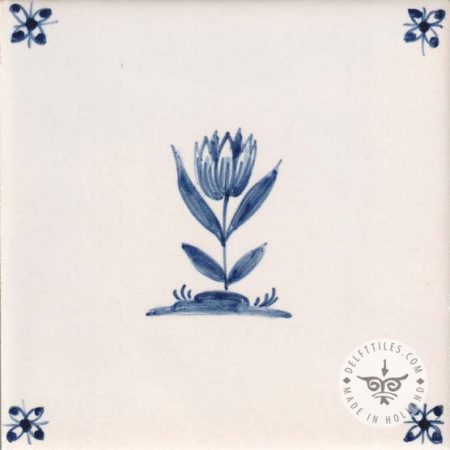 Small Flower Tiles 2 multi color (BK2_mc) - Delft Tiles