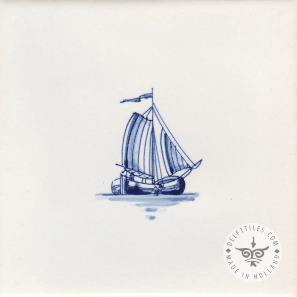 Small Boat Tiles 2 (SK2) - Delft Tiles