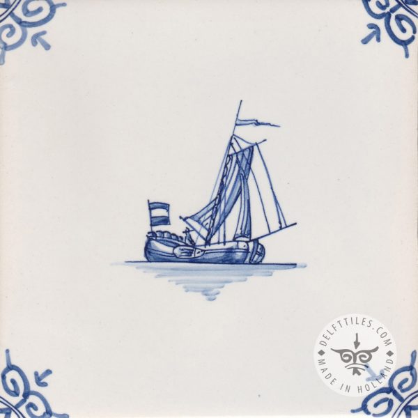 Small Boat Tiles (SK) - Delft Tiles