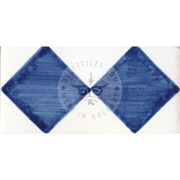 Border Tile 03 - Squares - Delft Tiles