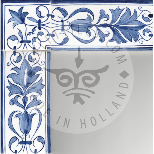 Border Tile 21 - Delft Tiles