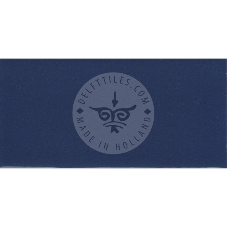 Border Tile 30 - 3 different blue's - Delft Tiles