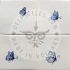 Butterflies Small Tile (HDVK) - Delft Tiles