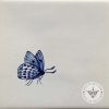 Butterflies Small Tile (HDVK) - Delft Tiles