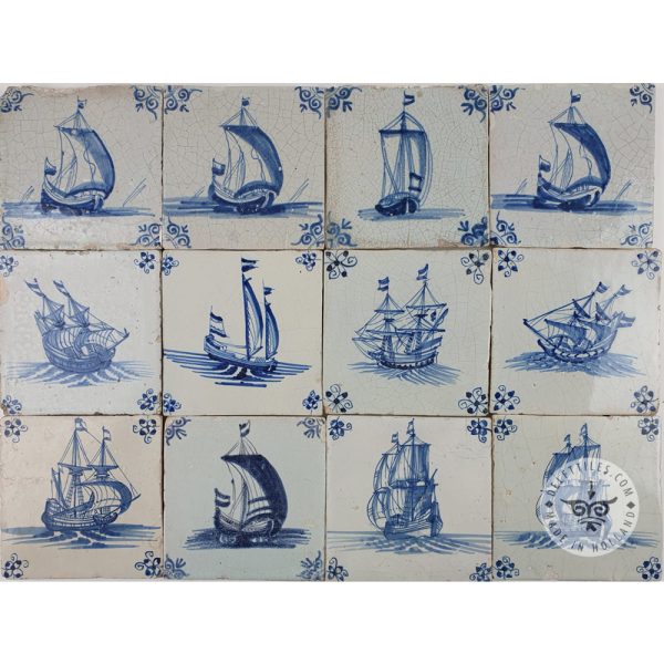 Recently sold antique tile sets Archives - Delft Tiles