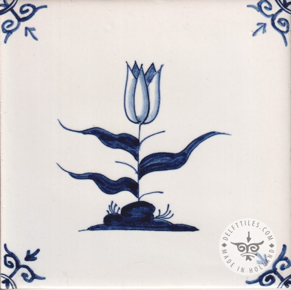Decorative Flower Tiles (BC2) - Delft Tiles