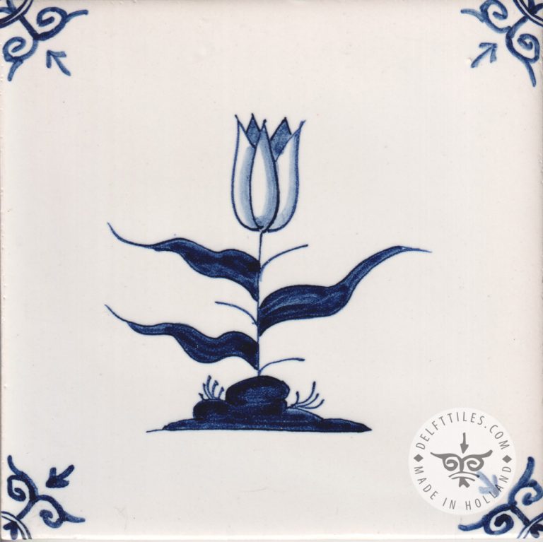 Decorative Flower Tiles (BC2) - Delft Tiles