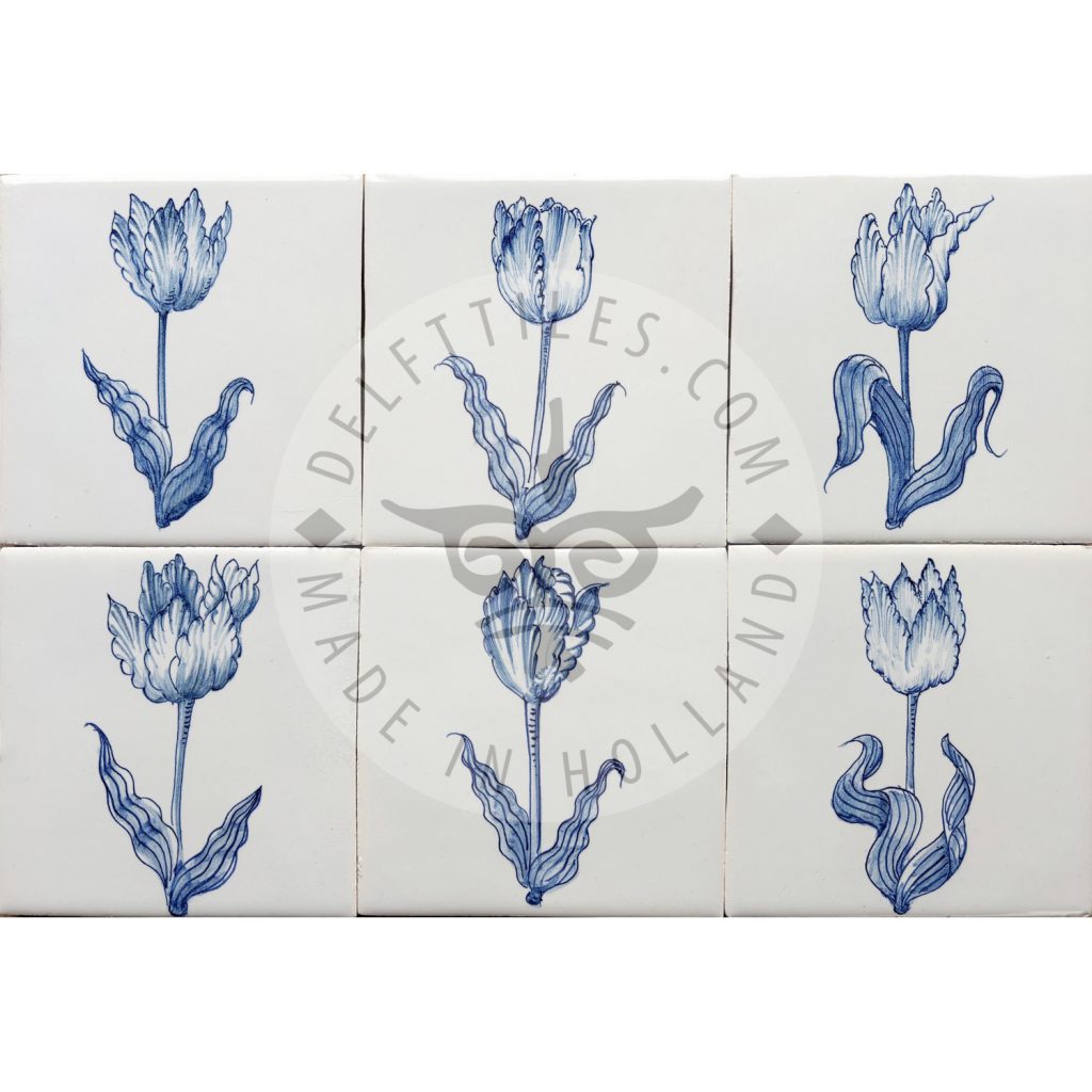 Floral & Fruit Tiles Archives - Delft Tiles